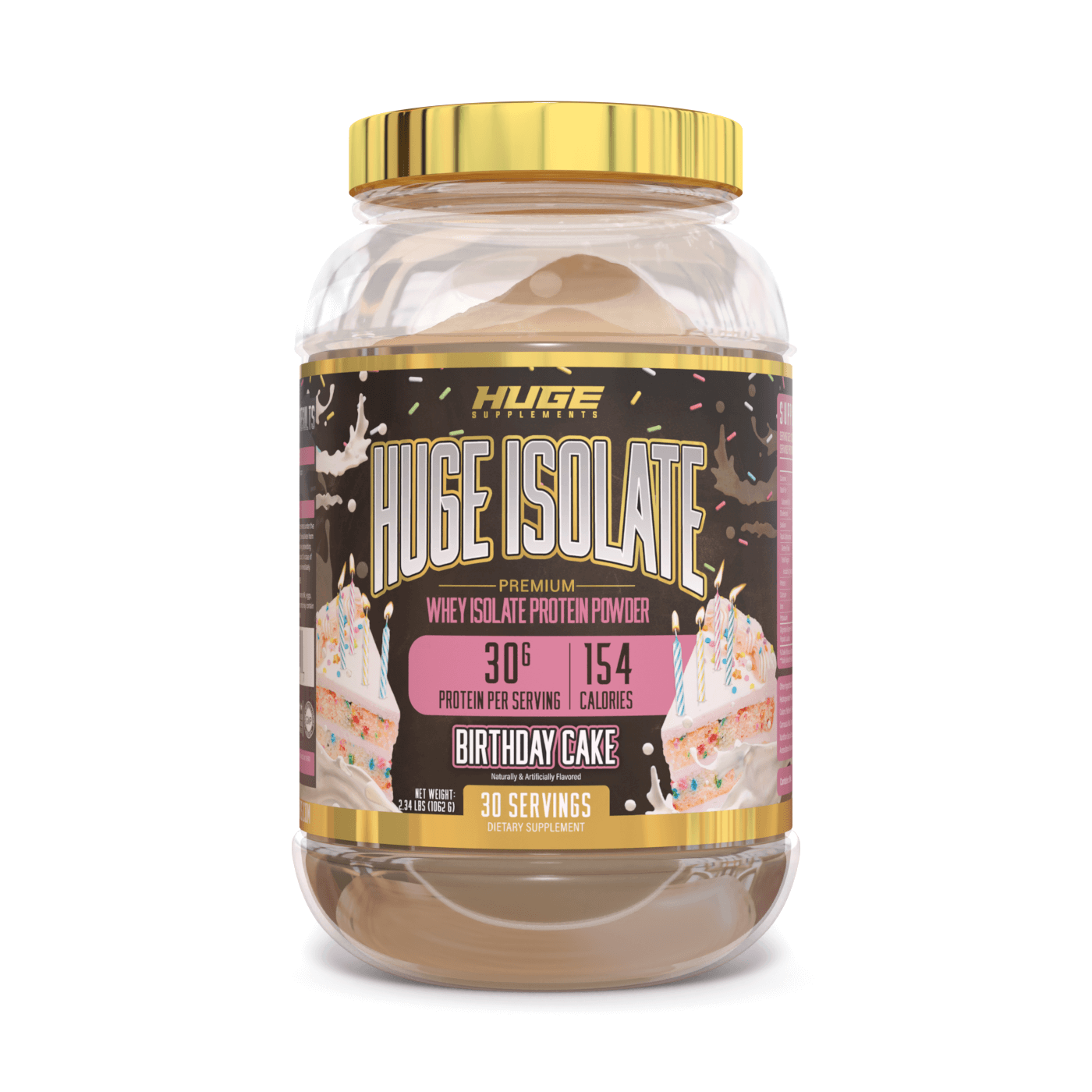 Huge Isolate - 30 Grams Protein Powder (30 Servings)